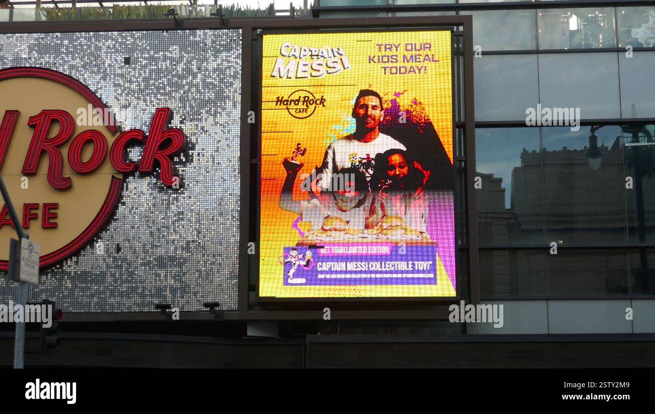 Los Angeles, California USA 19th February 2025 Leonel Messi Captain ...