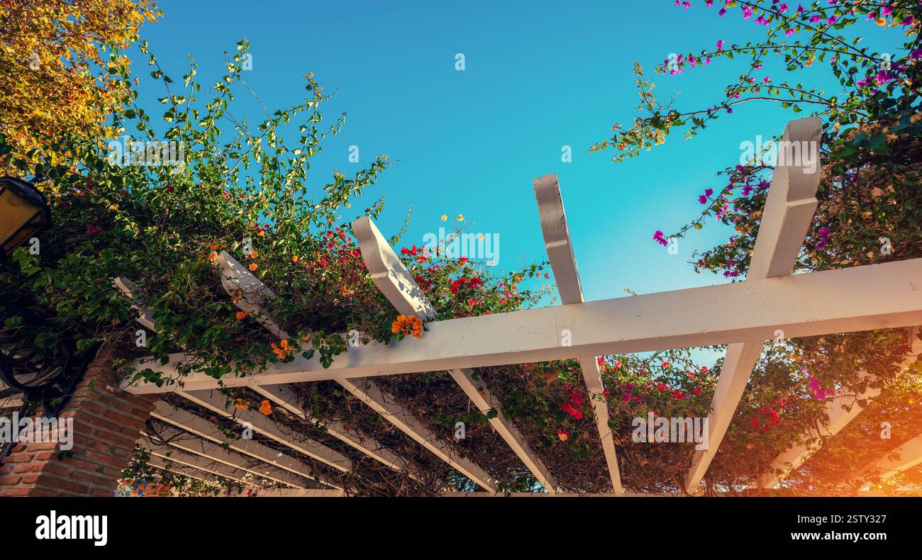 Europe terrace balcony architecture horizontal hi-res stock photography ...