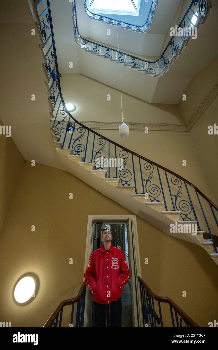 London, UK. 20 February 2025. The refurbished ’Salt Stair’ is opened in ...