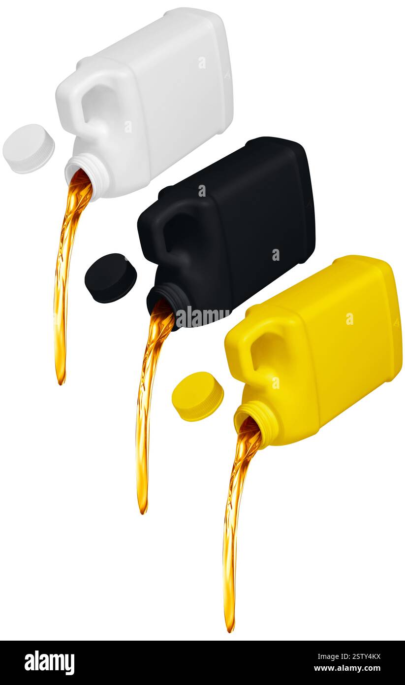 pouring canister template for merchandise. isolated set Stock Photo - Alamy