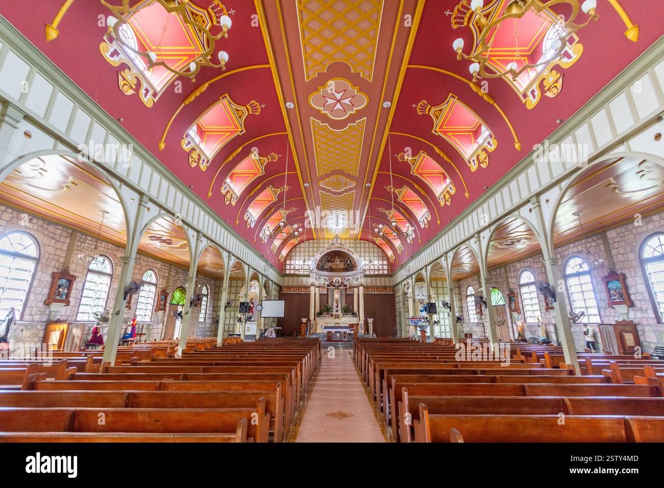 The Immaculate Conception Parish Church, built by Jesuits in the 19th ...