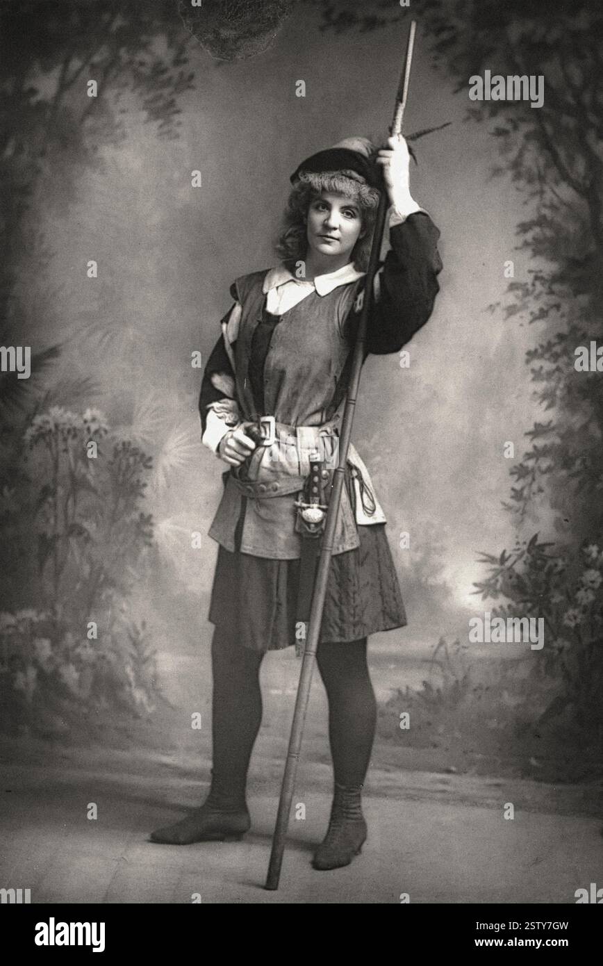 Portrait of Ada Rehan (1860-1916) Irish-born actress, c1890. Here in ...