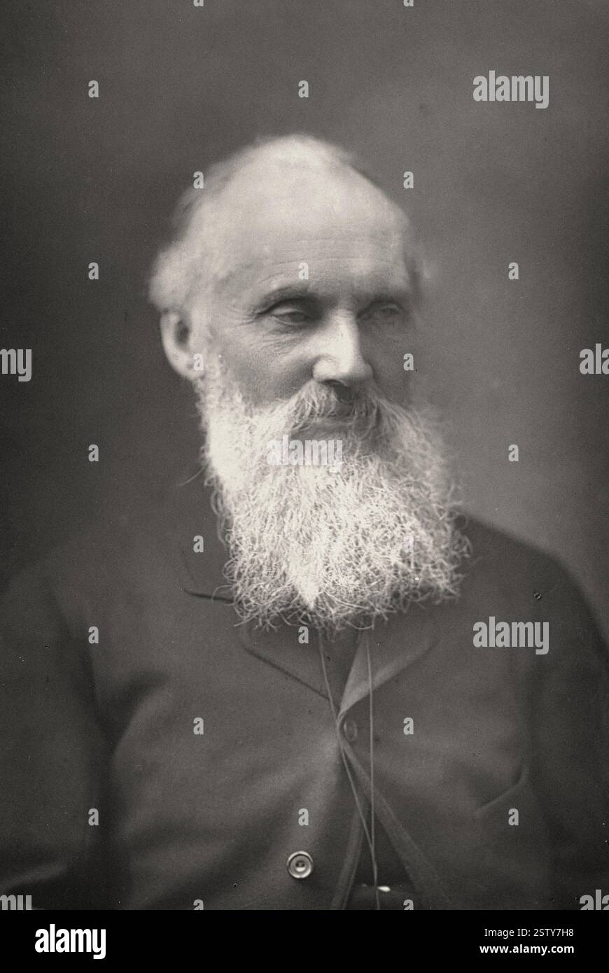 Portrait of William Thomson, Lord Klevin (1824-1907), Scottish ...