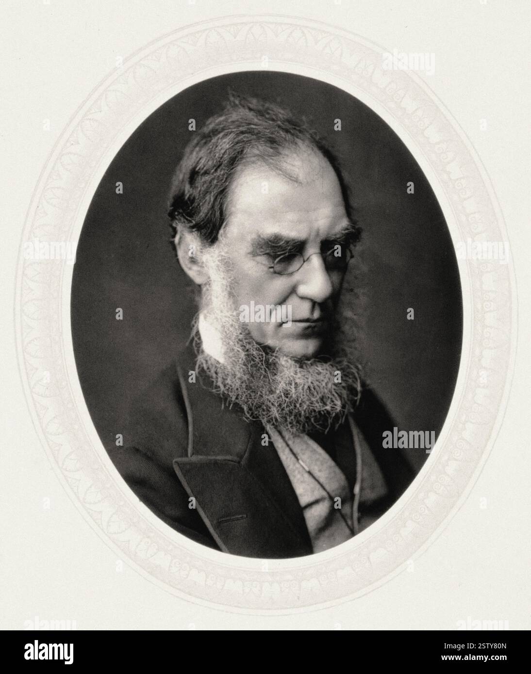 Portrait of Joseph Dalton Hooker (1817-1911) English botanist, Director ...