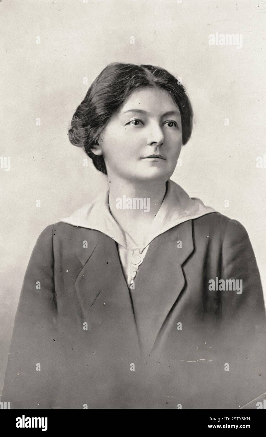 Portrait of Margaret Bondfield (1873-1953) English Labour politician ...