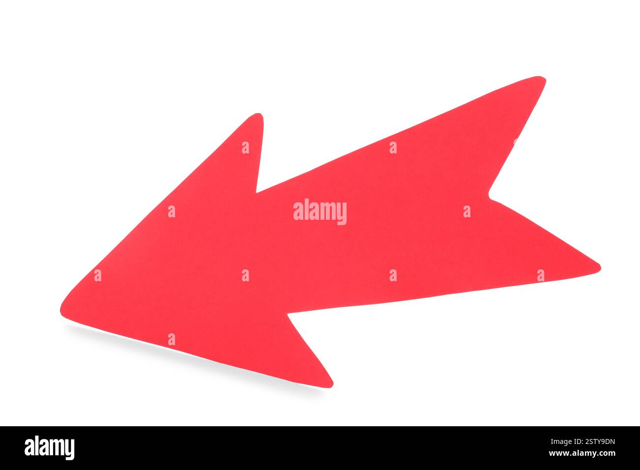 Red arrow detail Cut Out Stock Images & Pictures - Alamy