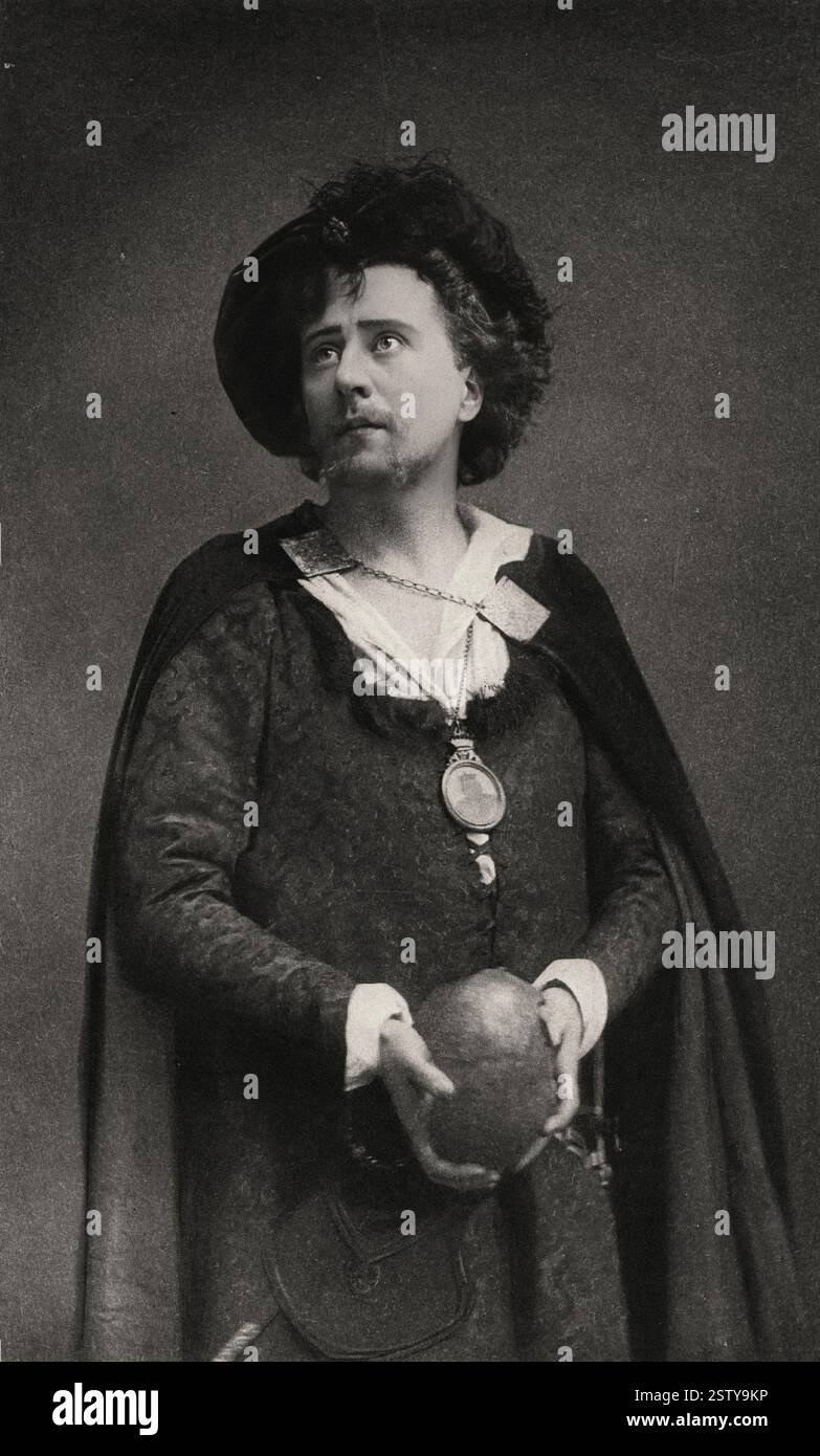Portrait of Herbert Beerbohm Tree (1853-1917) English actor-manager ...