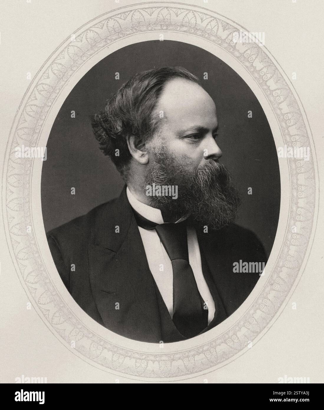 Portrait of Samuel Plimsoll (1824-1898) English politician and social ...