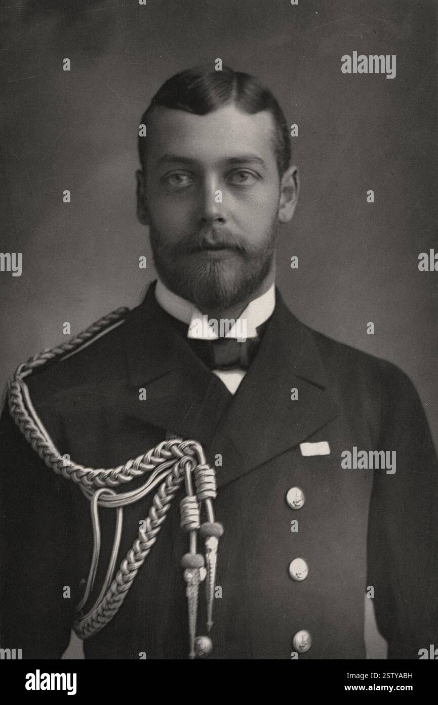 Portrait of George V (1865-1935) King of Great Britain and Ireland from ...