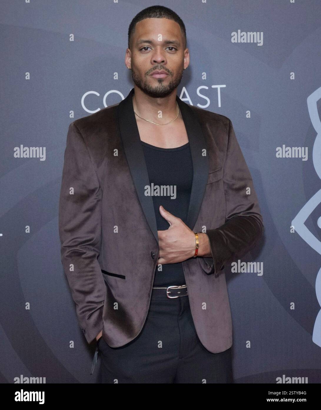 Deric Augustine arrives at the 16th Annual African American Film ...