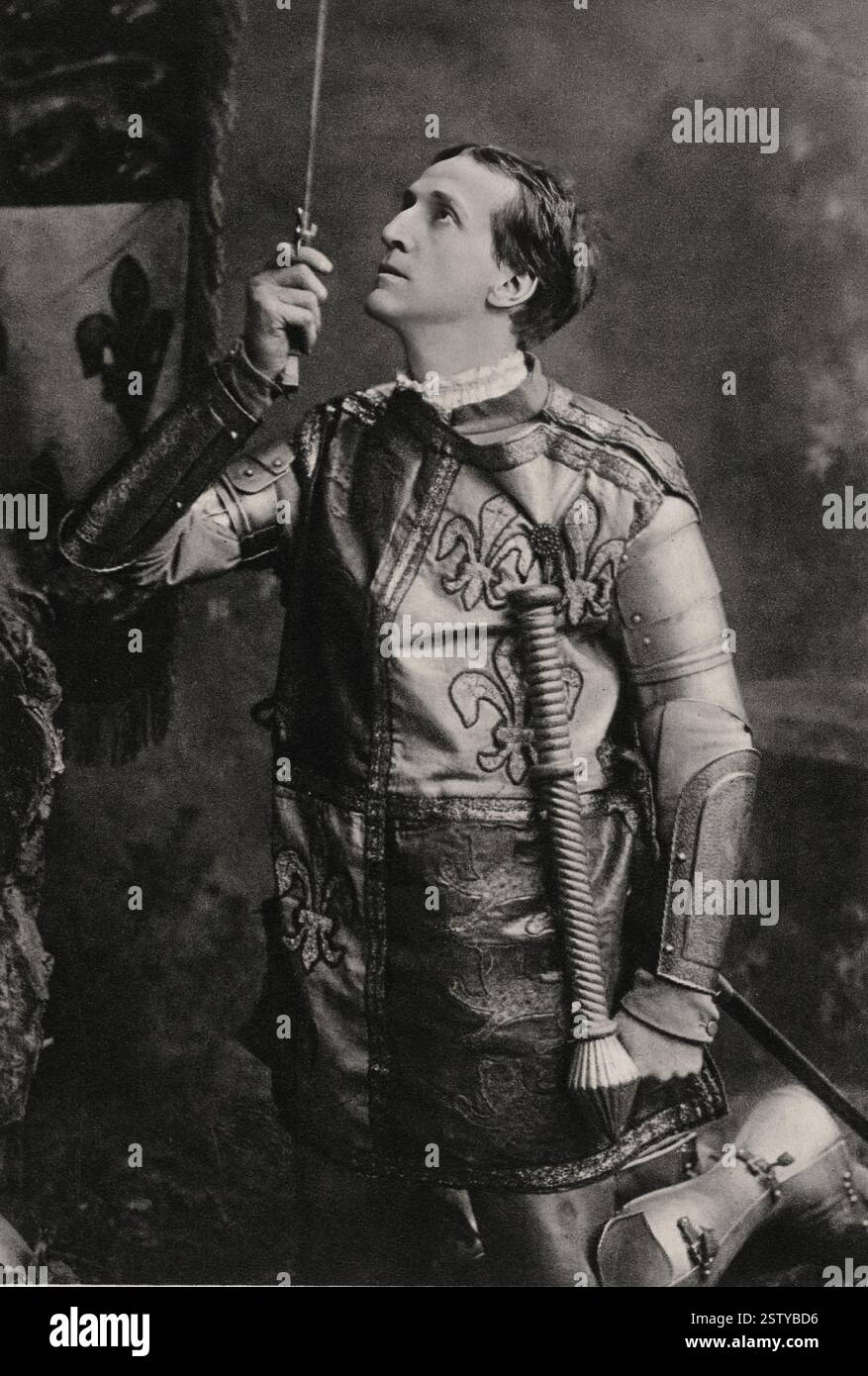 Portrait of Frank Robert Benson (1858-1939) English actor-manager ...