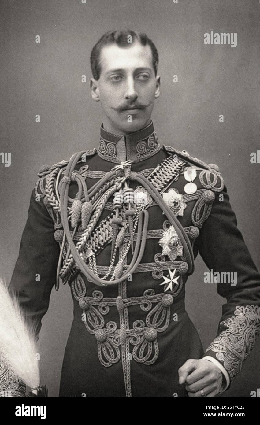 Albert Victor, Duke of Clarence (1864-1892) Eldest son of Edward ...