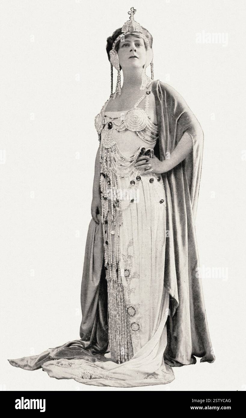 Portrait of Louise Edvina (1880-1940) Canadian soprano [Historical ...