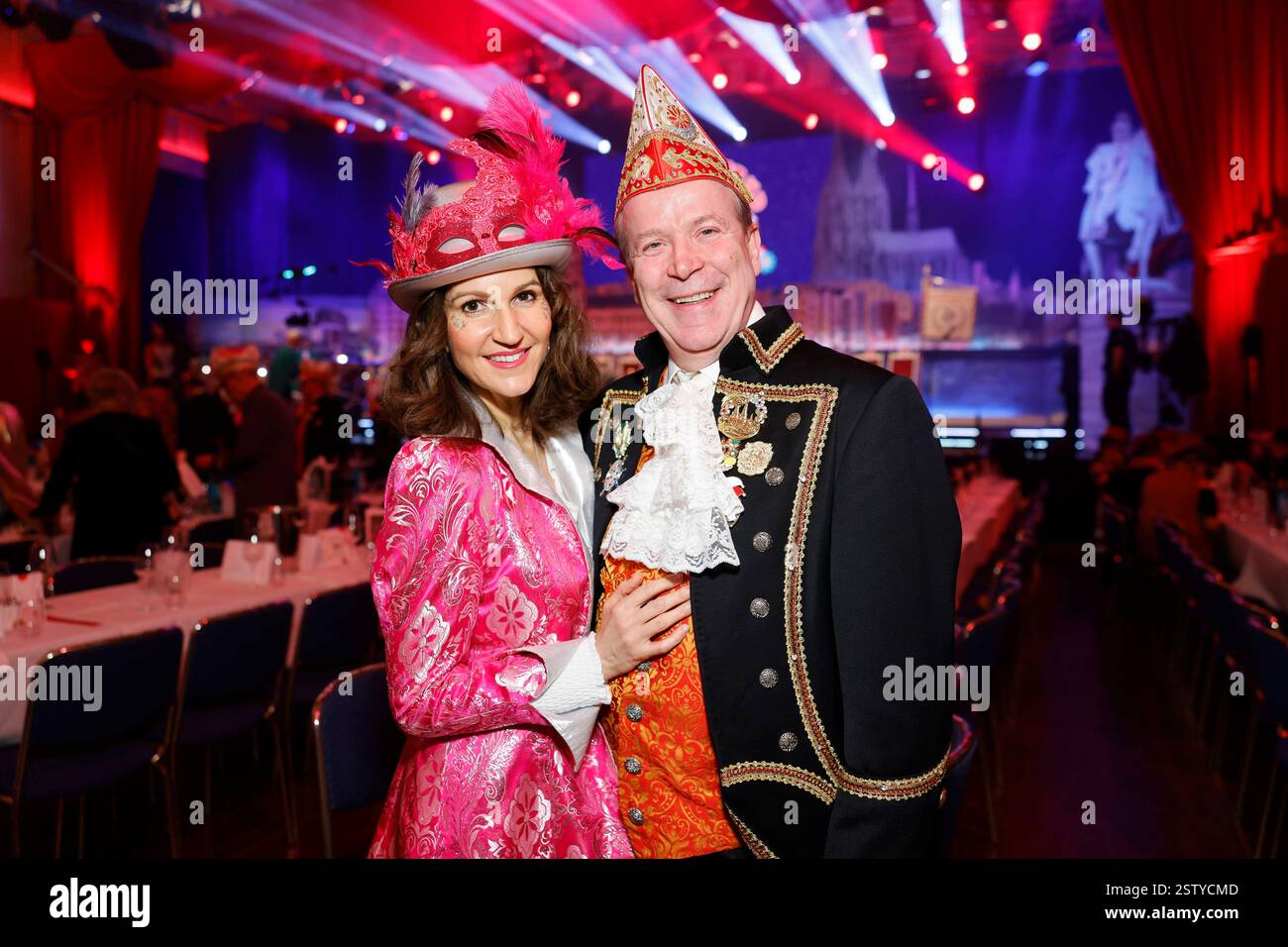 Festkomitee Präsident Christoph Kuckelkorn und seine Frau Nadia ...