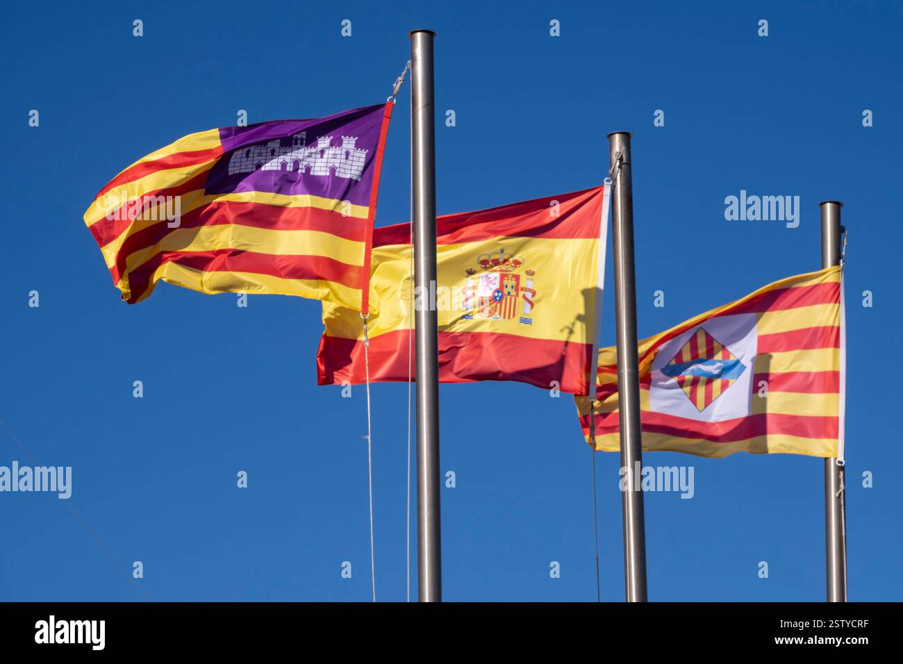 Hierarchy of flags hi-res stock photography and images - Alamy