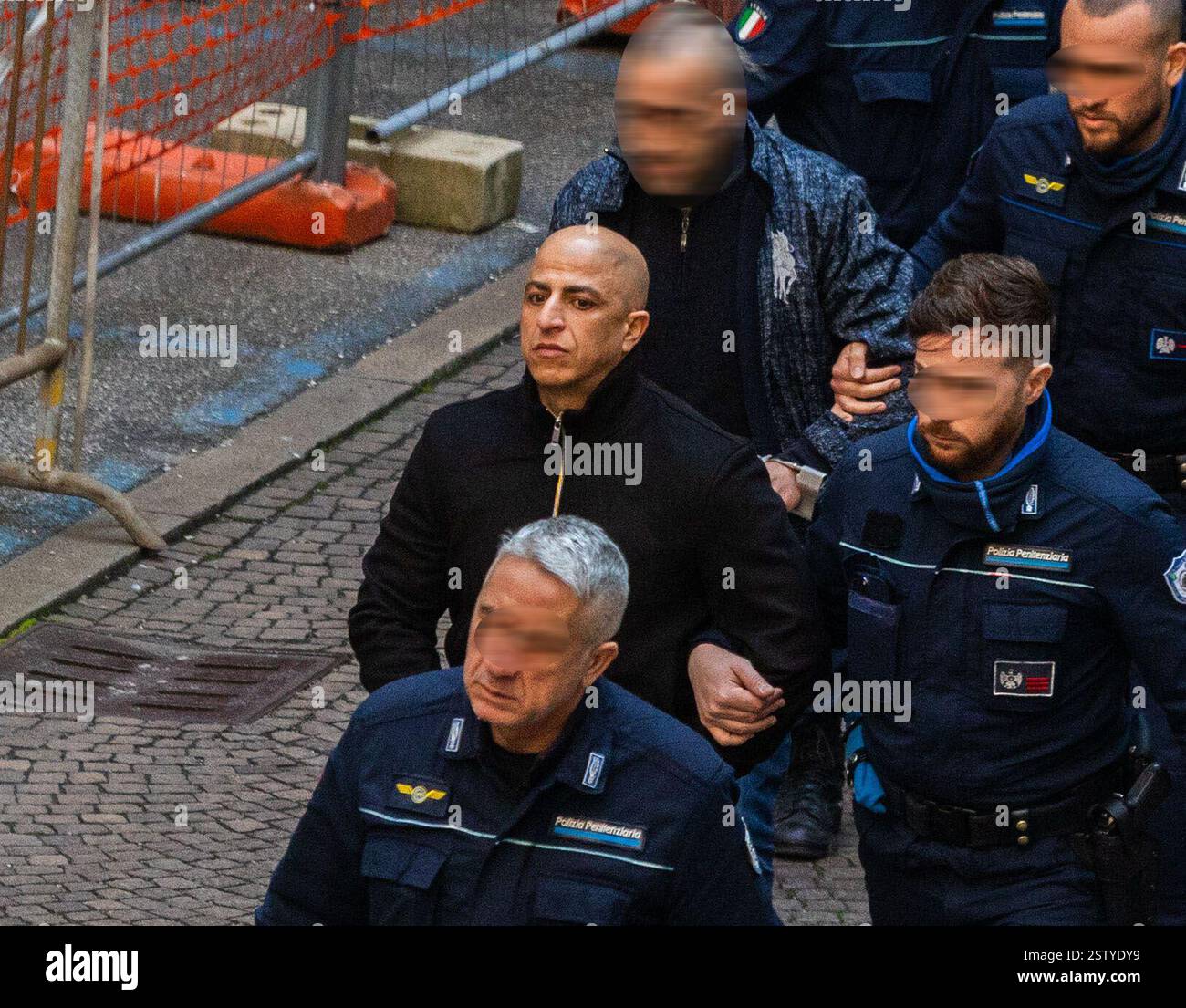 Milano, Italia. 02nd Feb, 2025. Christian Rosiello alla Prima udienza ...