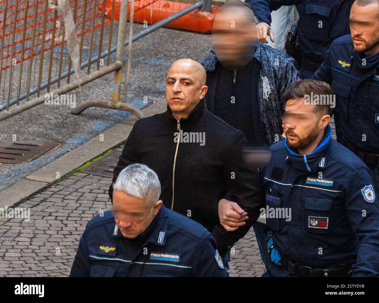 Milano, Italia. 02nd Feb, 2025. Christian Rosiello alla Prima udienza ...