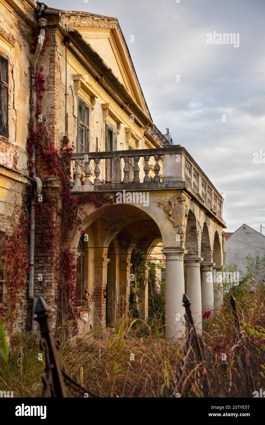 Abandoned 19th century palace manor hi-res stock photography and images ...
