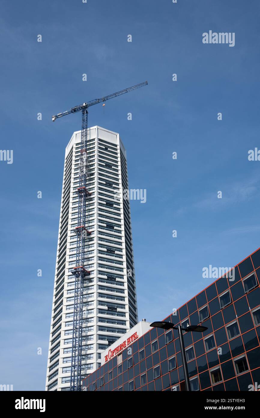 The Octagon building under construction, Birmingham, West Midlands ...