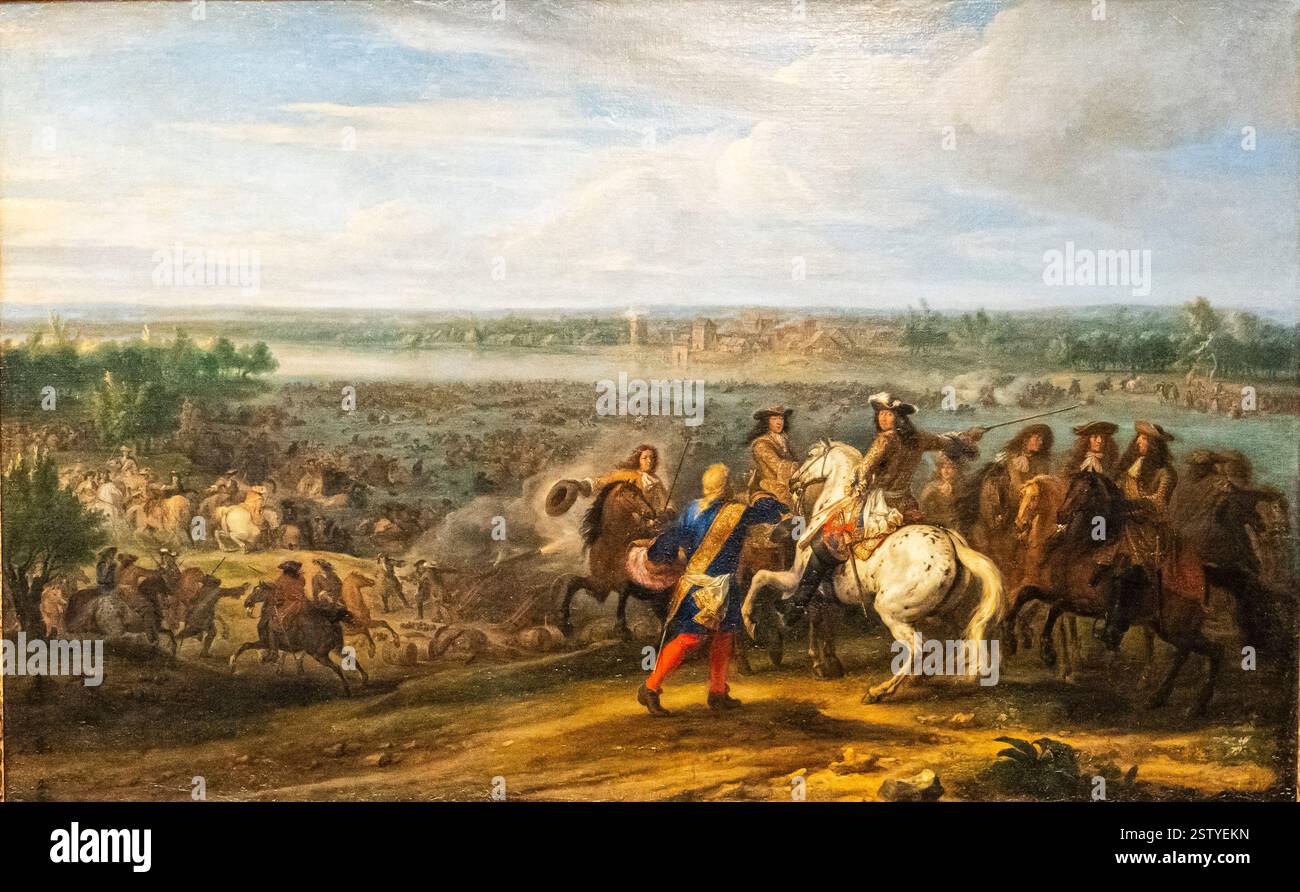 Louis XIV Crossing into the Netherlands at Lobith Stock Photo - Alamy
