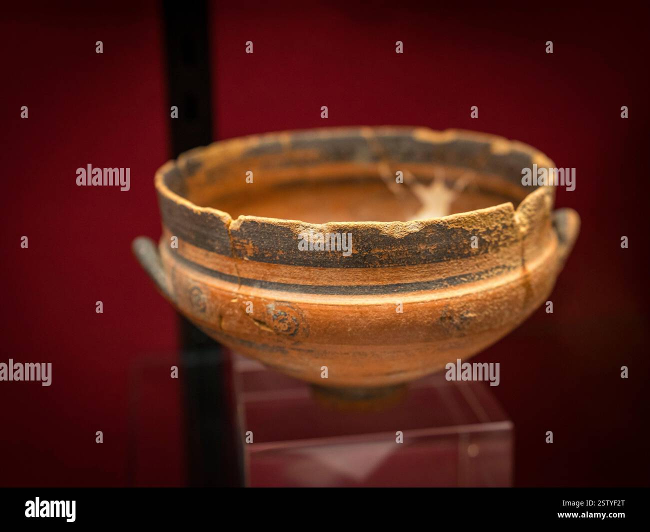 Greek imitation scyphus cup Stock Photo - Alamy