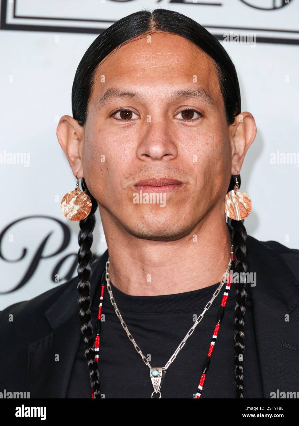 HOLLYWOOD, LOS ANGELES, CALIFORNIA, USA - FEBRUARY 19: Jeremy Gauna ...