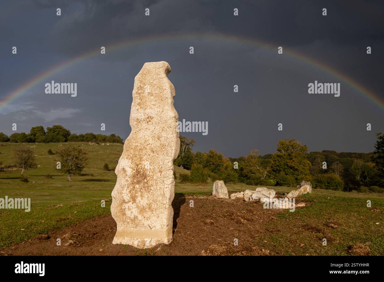 Dolmen structures hi-res stock photography and images - Alamy