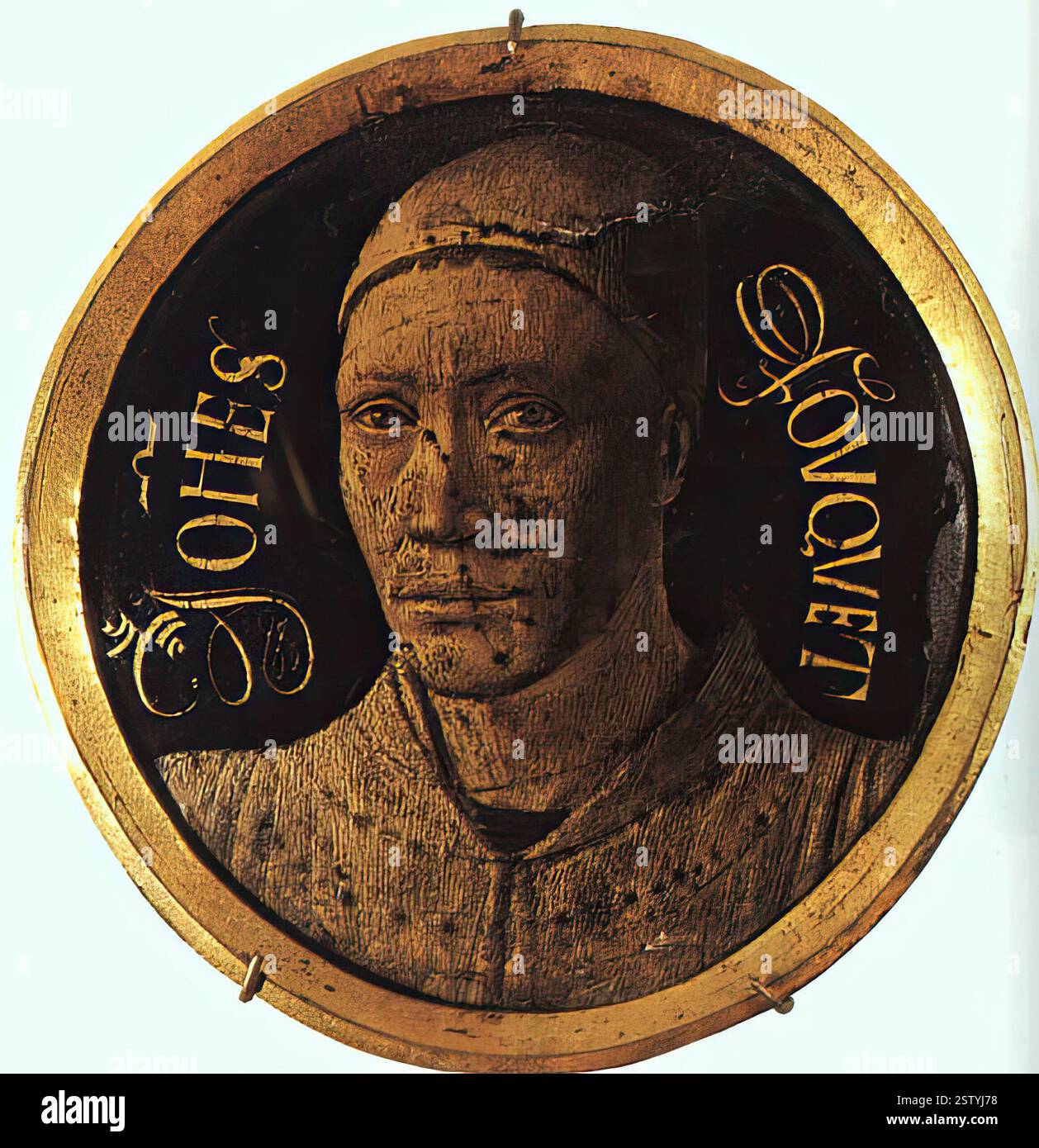 FOUQUET, Jean (b. ca. 1420, Tours, d. ca. 1480, Tours) Self-portrait ...