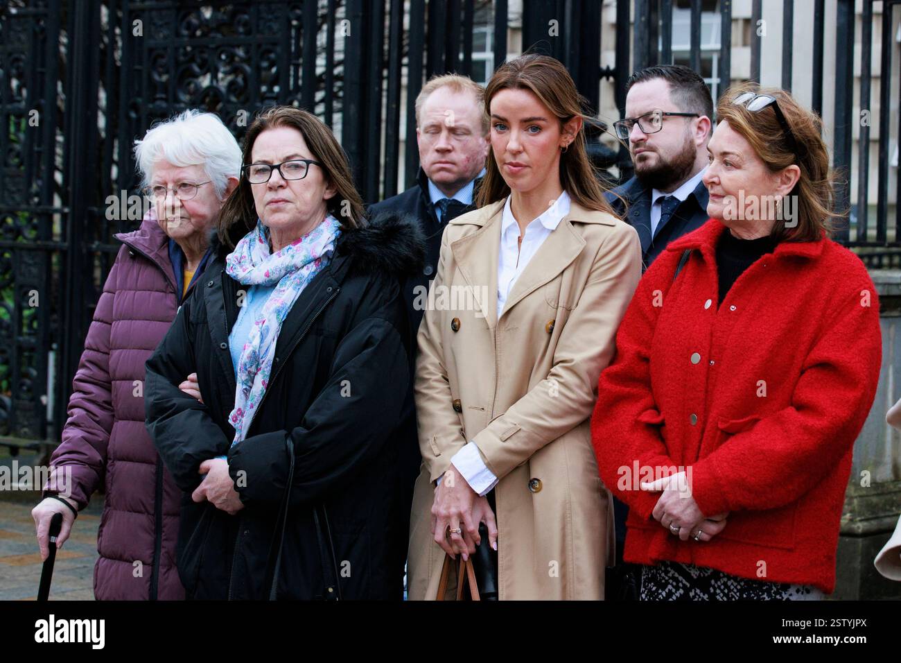 Rose Vincent (mother of Patrick Vincent), Ann Vincent (sister of Patrick Vincent), Ronan McCourt ...