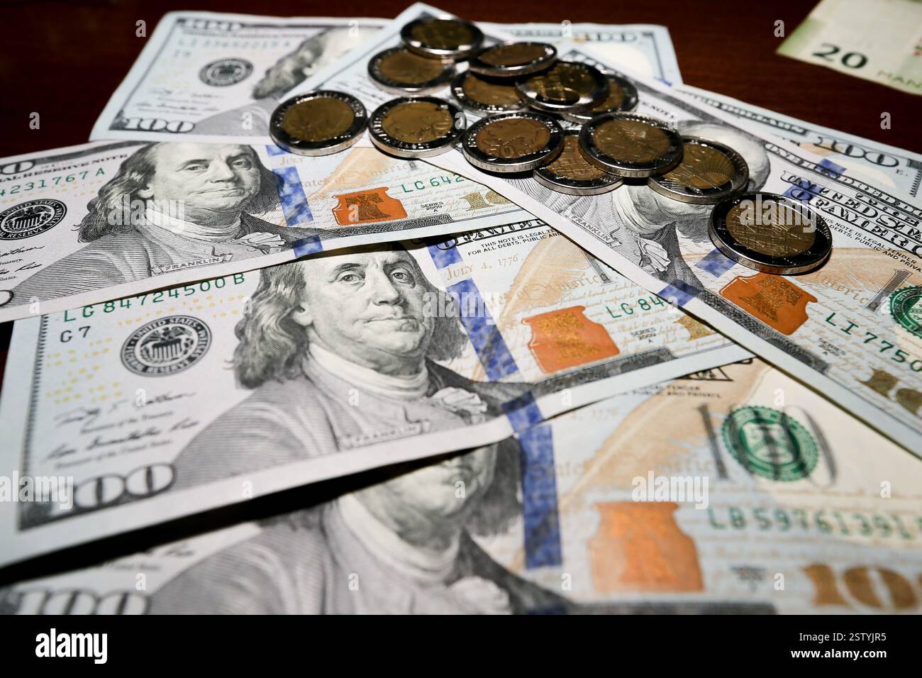 Azerbaijan manat coin hi-res stock photography and images - Alamy