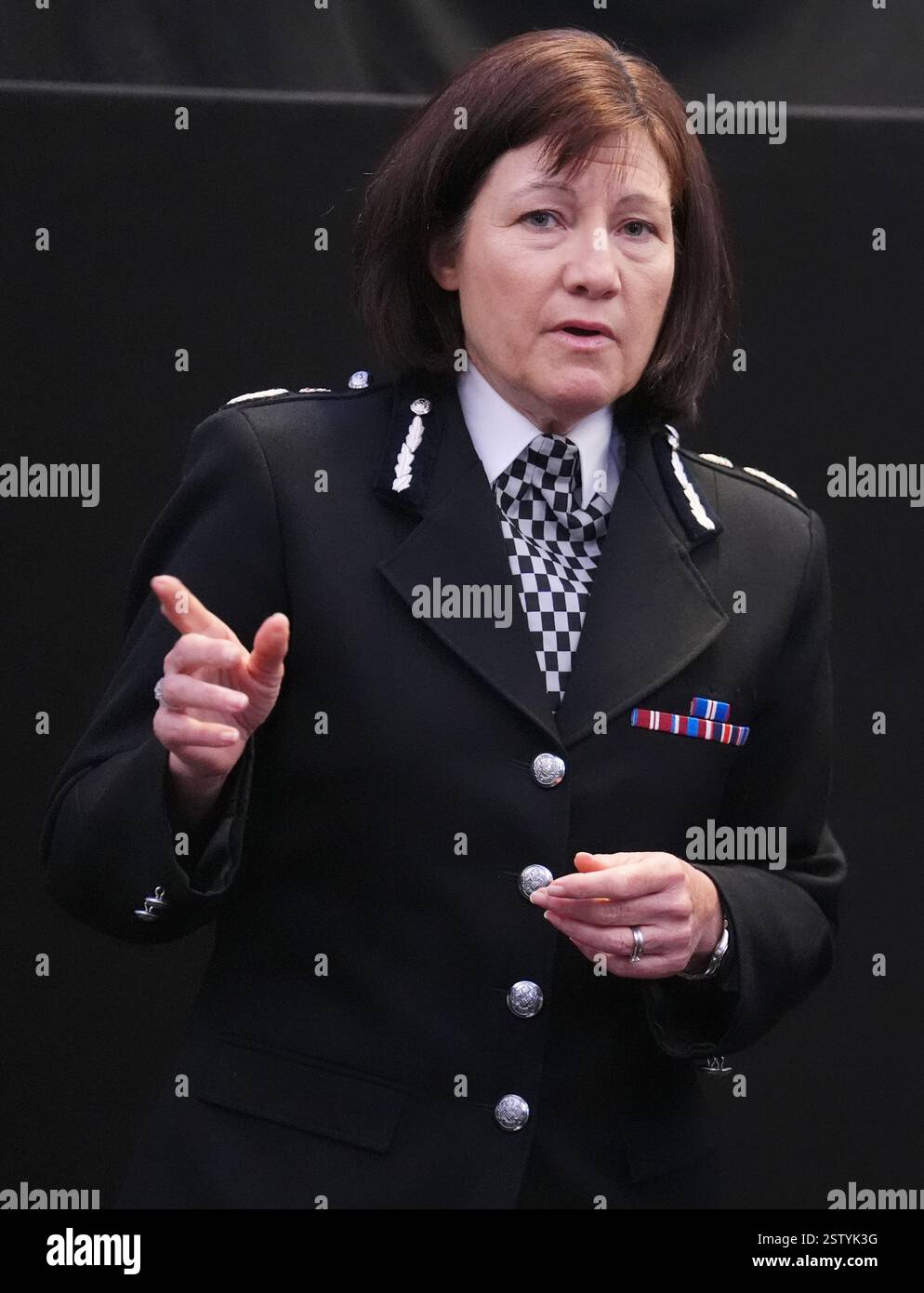 Chief Constable Jo Farrell at the Scottish Police Authority meeting at ...