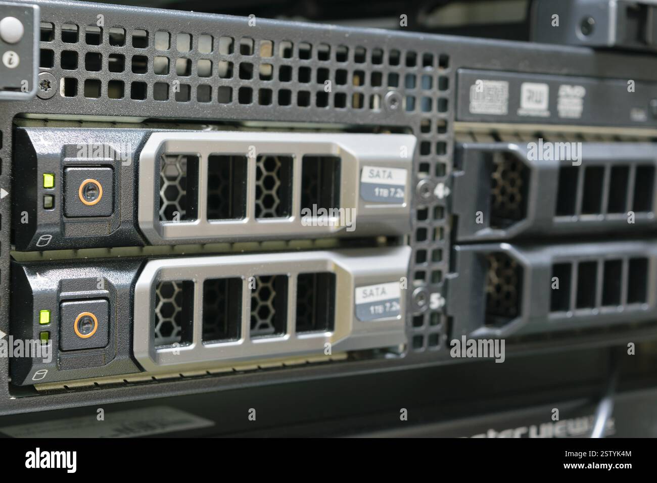Computer Server and raid storage in datacenter Stock Photo - Alamy