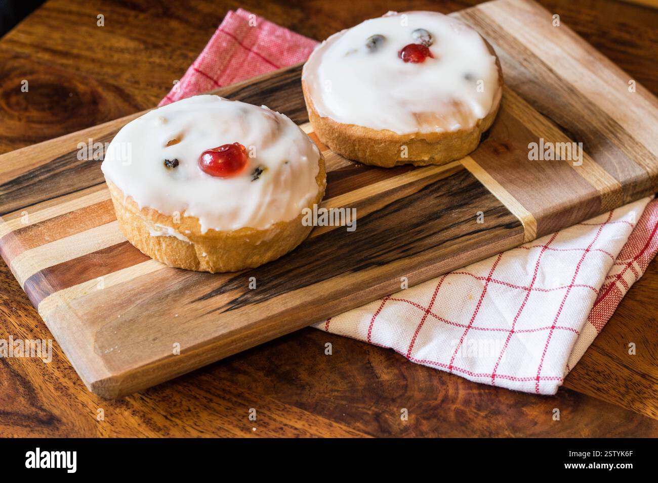 Belgian iced bun and coffee hi-res stock photography and images - Alamy