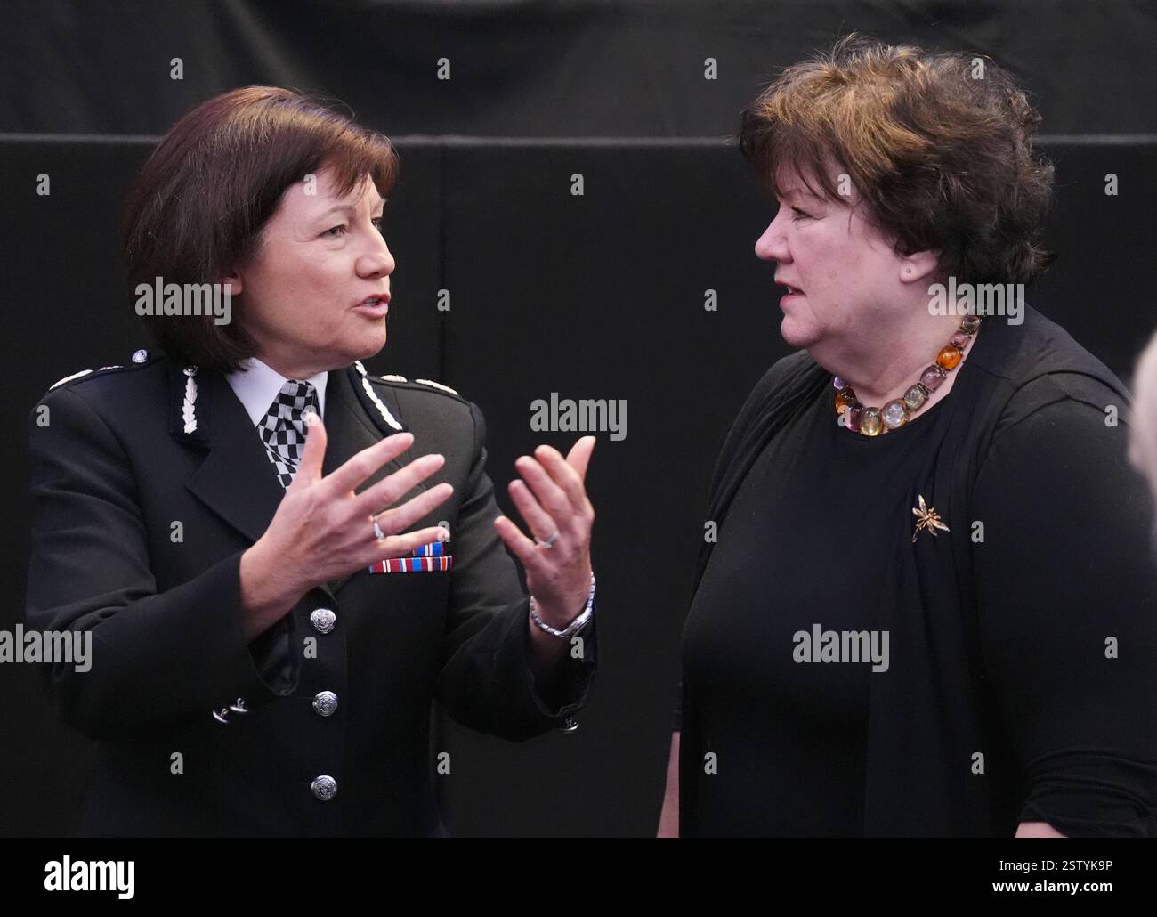 The Scottish Police Authority’s Interim Chair, Fiona McQueen chats with ...