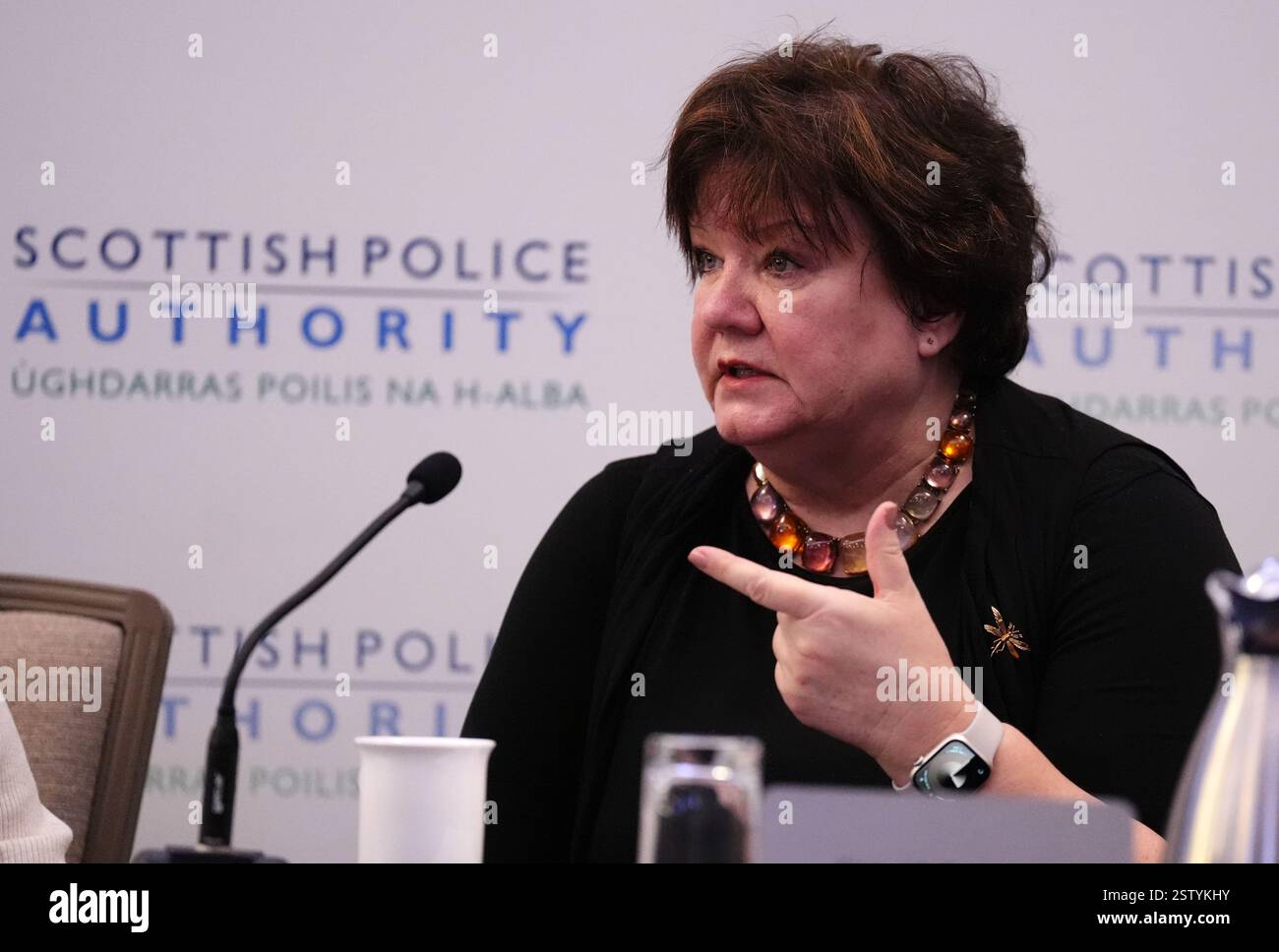 The Scottish Police Authority’s Interim Chair, Fiona McQueen ahead of ...