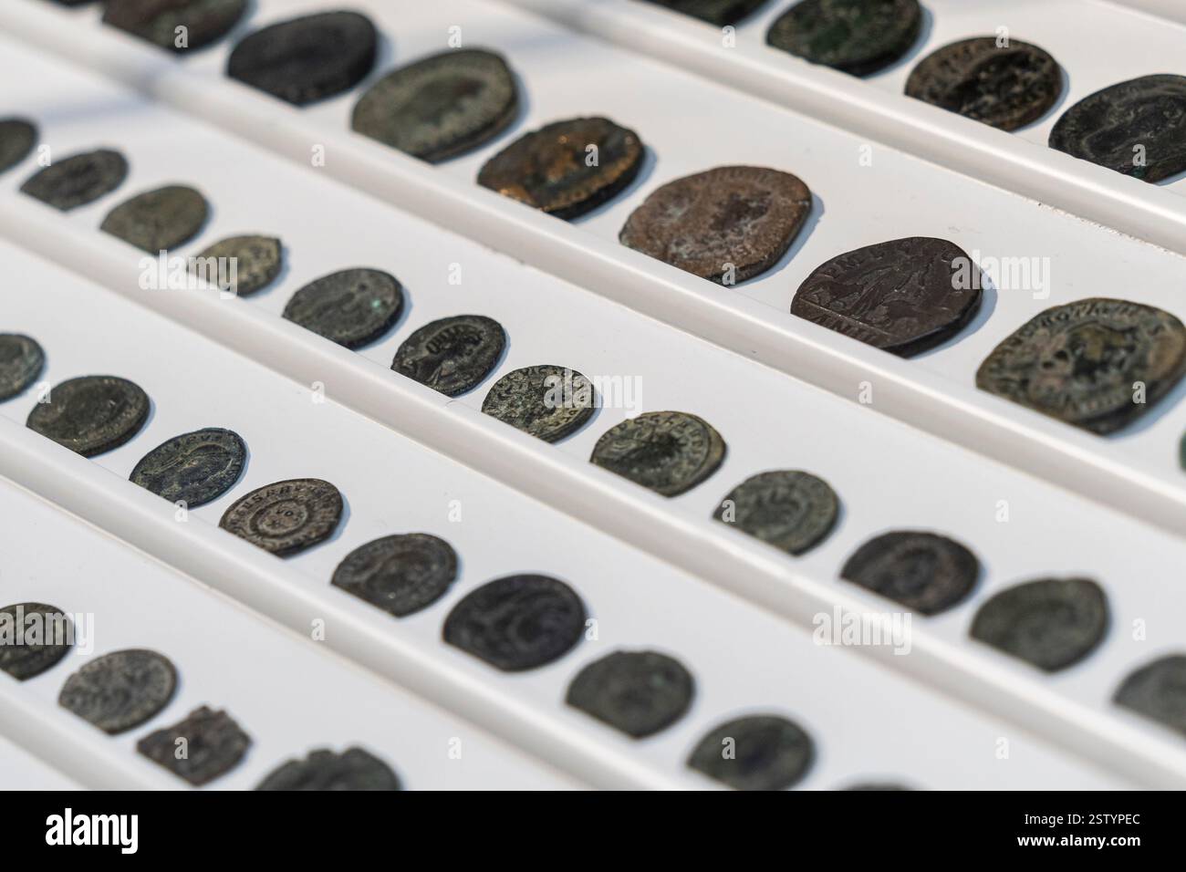 Roman monetary system Stock Photo - Alamy