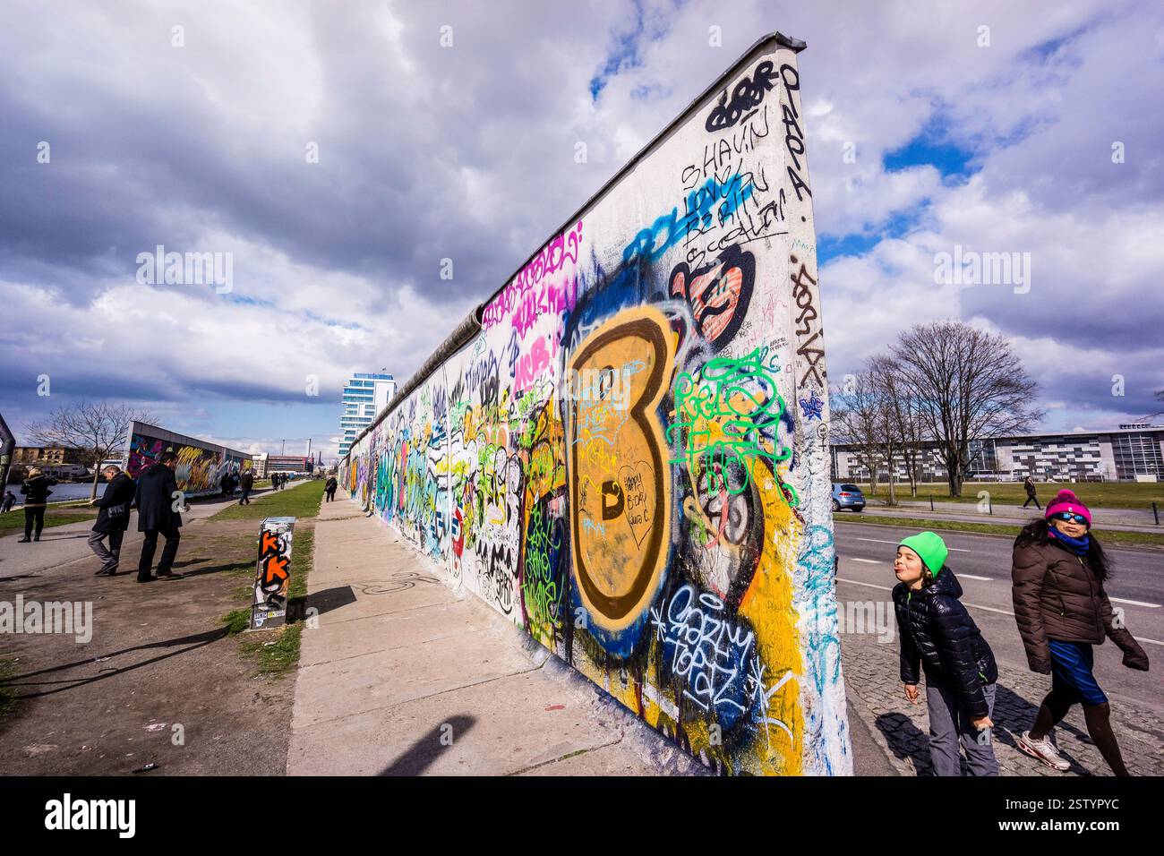 Berlin Wall - Berliner Mauer Stock Photo - Alamy