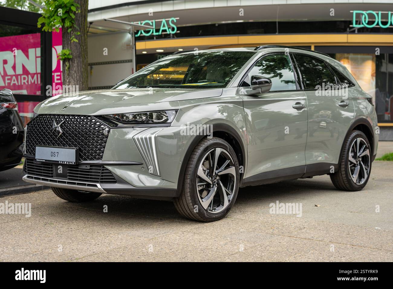The compact luxury crossover SUV DS 7 Crossback. Classic Days Berlin 2024 Stock Photo - Alamy