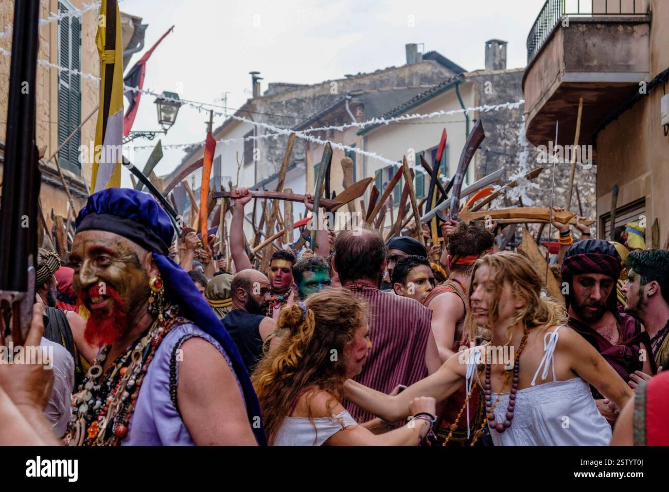 Moors and Christians Stock Photo - Alamy
