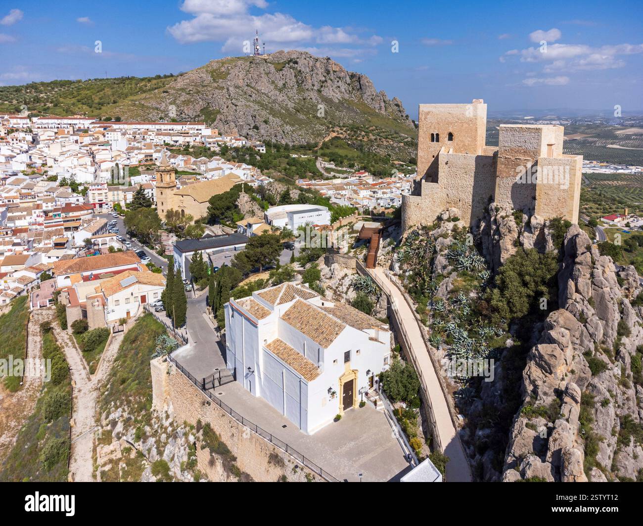 Luque, Islamic castle, Hermitage of the Rosary and Parish of Our Lady ...
