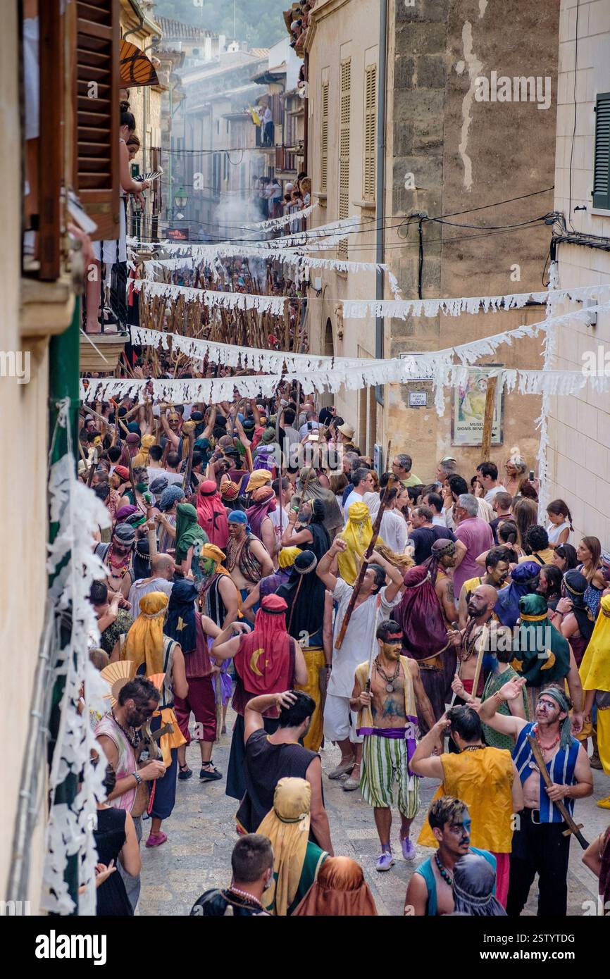 Moors and Christians Stock Photo - Alamy