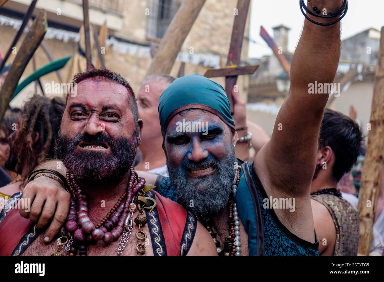 Moors and Christians Stock Photo - Alamy
