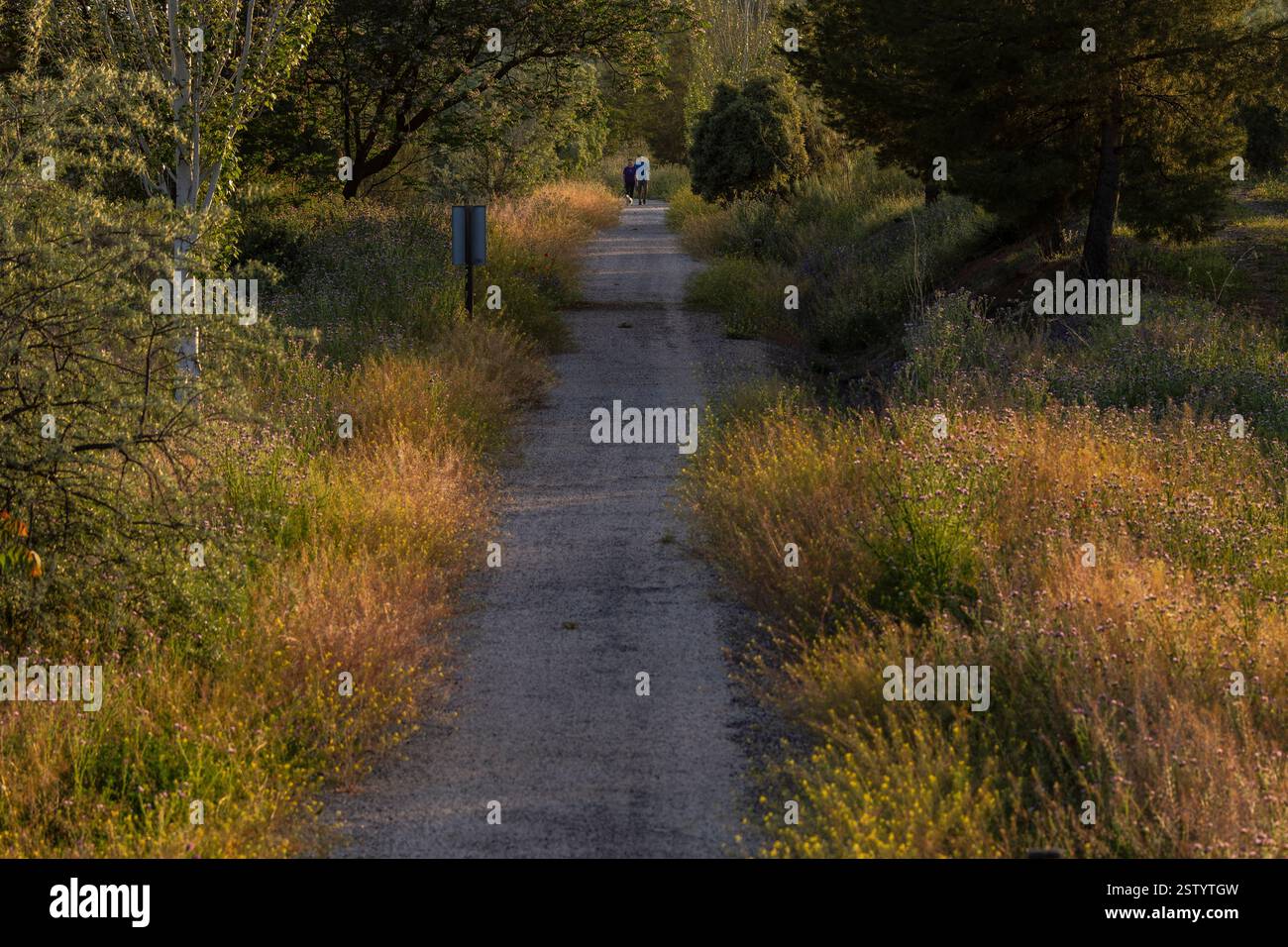 Greenway of Oil Natural Trail Stock Photo - Alamy