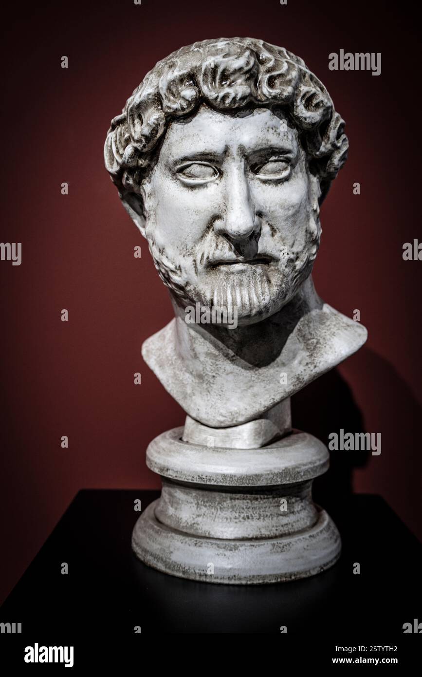 Publius Aelius Hadrian Stock Photo - Alamy