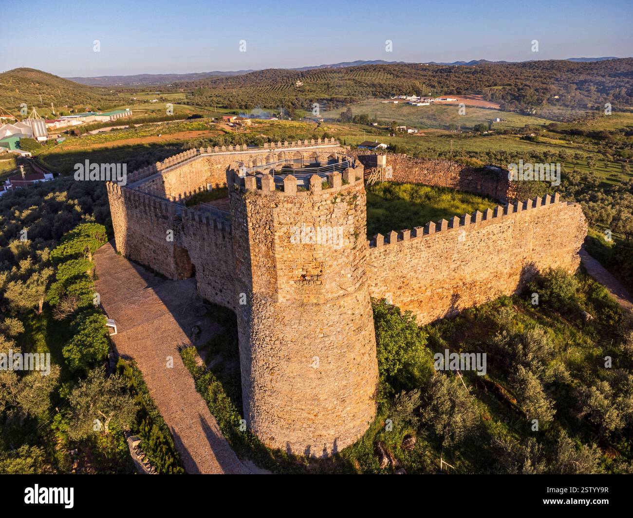 Castle of Arab origin Stock Photo - Alamy