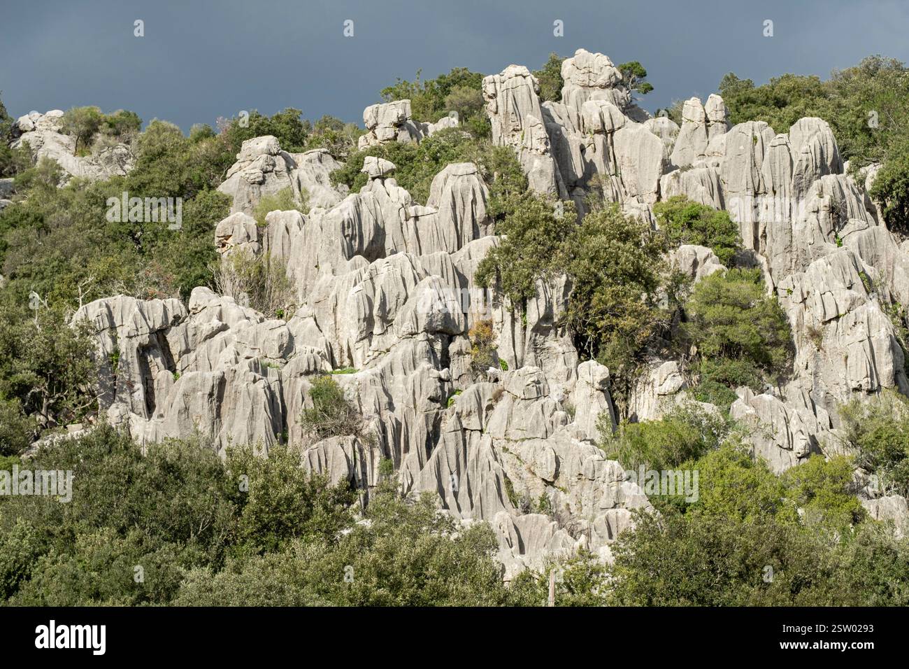 The geological sanctuary of karst Stock Photo - Alamy