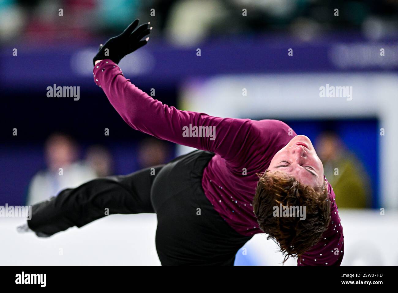 Douglas GERBER (AUS), during Men Short Program, at the ISU Four ...