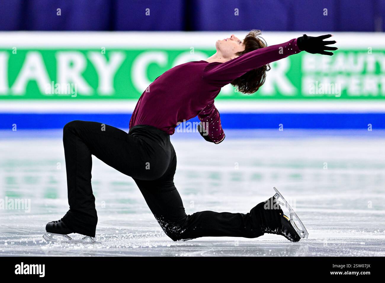 Douglas GERBER (AUS), during Men Short Program, at the ISU Four ...
