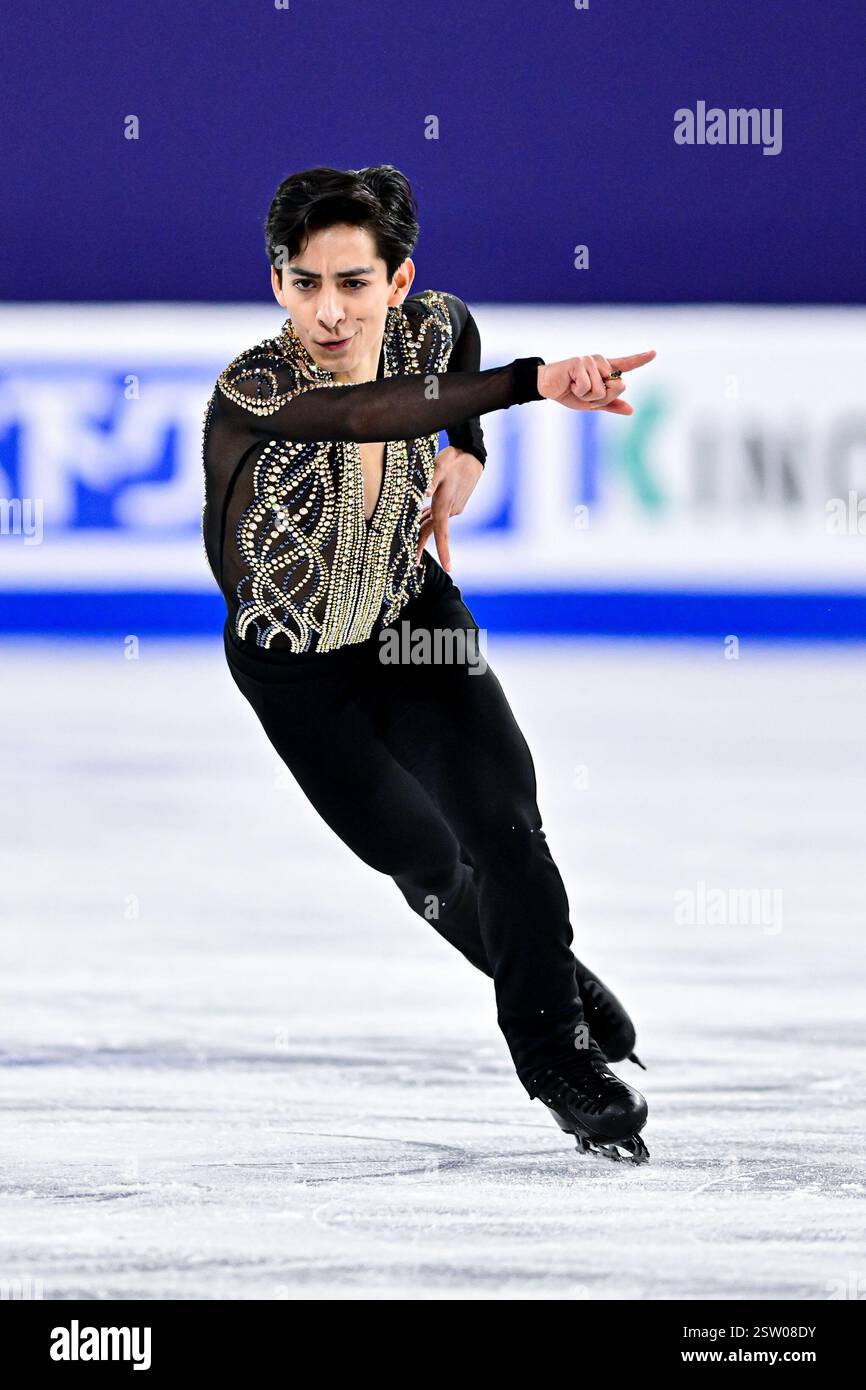 Donovan CARRILLO (MEX), during Men Short Program, at the ISU Four ...