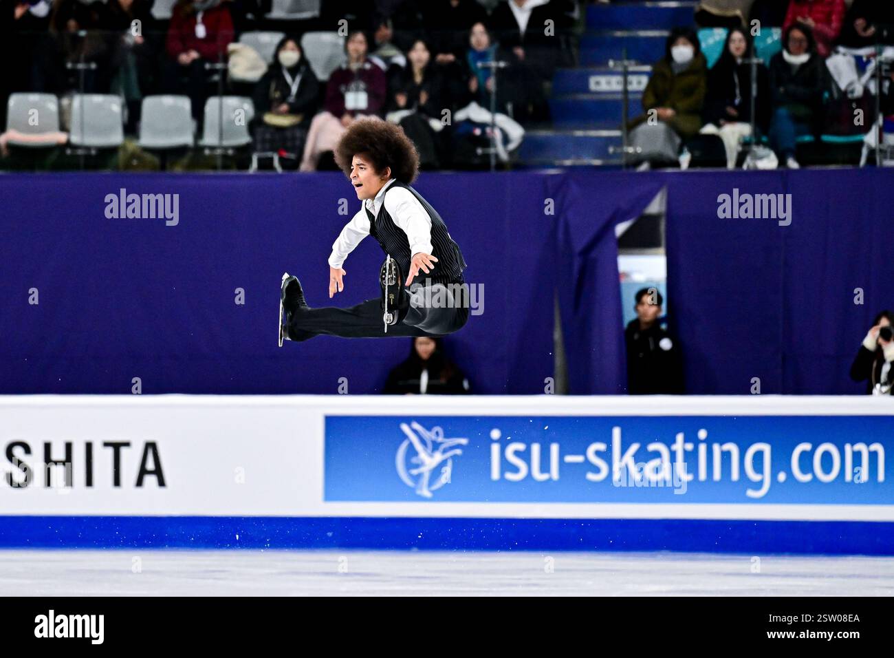 Darian KAPTICH (AUS), during Men Short Program, at the ISU Four ...